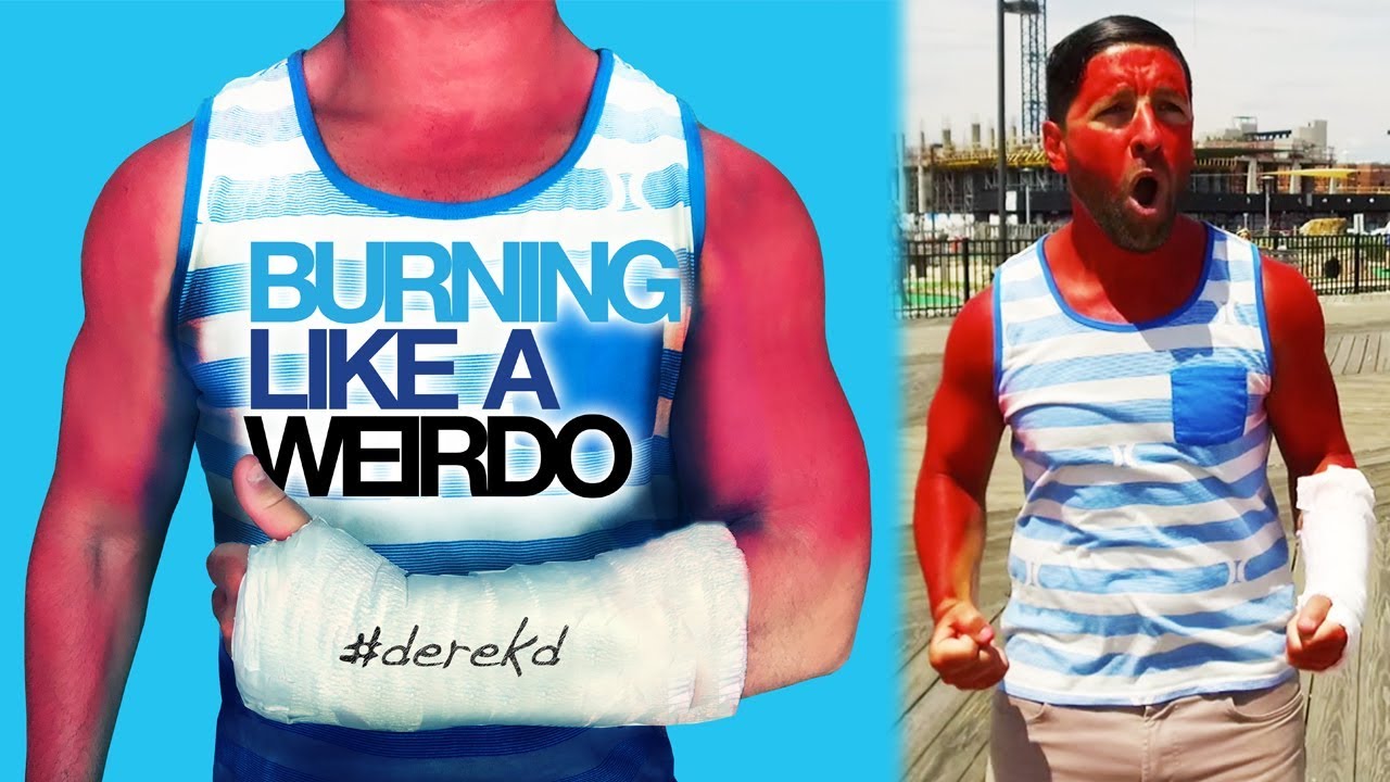 Burning Like A Weirdo PARODY of Waving Through A Window - YouTube