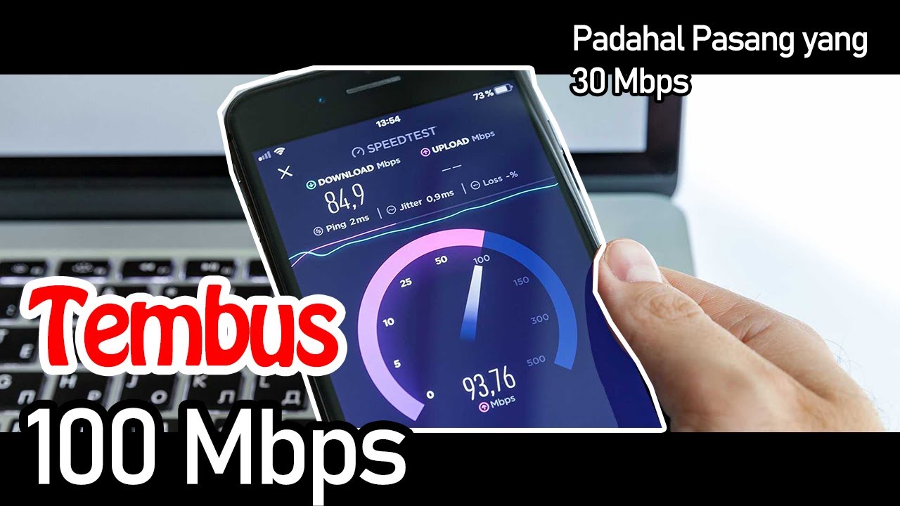 BOCOR!! Tes Kecepatan Paket Indihome 30 Mbps - cara cek kecepatan ...