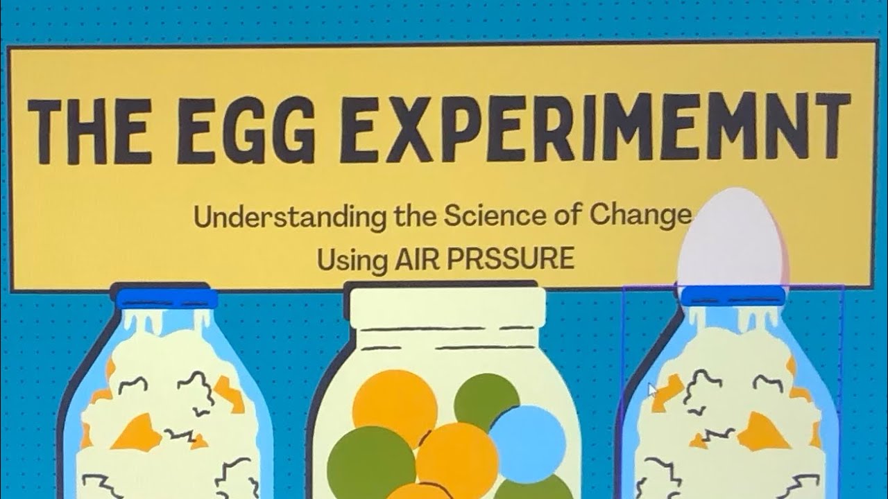 Egg in the bottle: Air pressure instructions and demonstration - YouTube