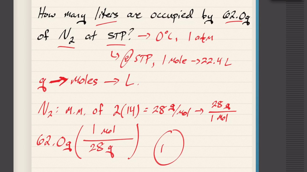 Liters Occupied By Grams Of Nitrogen At STP YouTube liters-occupied-by-grams-of-nitrogen-at-stp-youtube