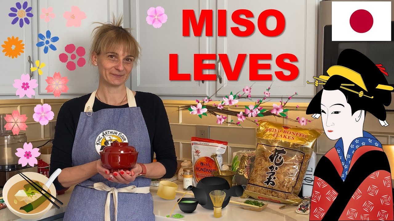 Japán MISO leves percek alatt - YouTube
