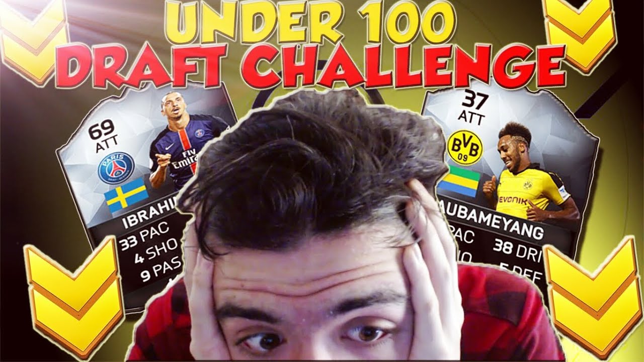HIGHER OR LOWER !! UNDER 100 RATED FUT DRAFT [FIFA 17 CHALLENGE] - YouTube