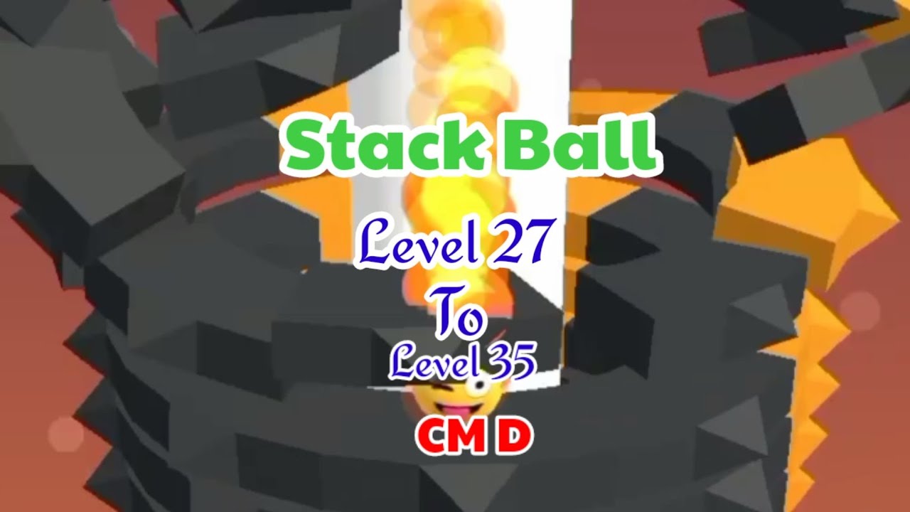 Stack balls || Level 27 to level 35 || CM D #gaming #stackball3dgame #stackballgamesolved # ...