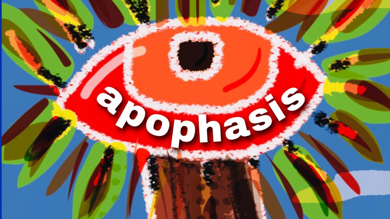 Apophasis - YouTube