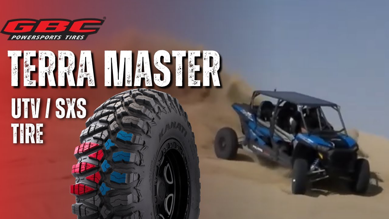 GBC Terra Master UTV tires - Features and Benefits - YouTube
