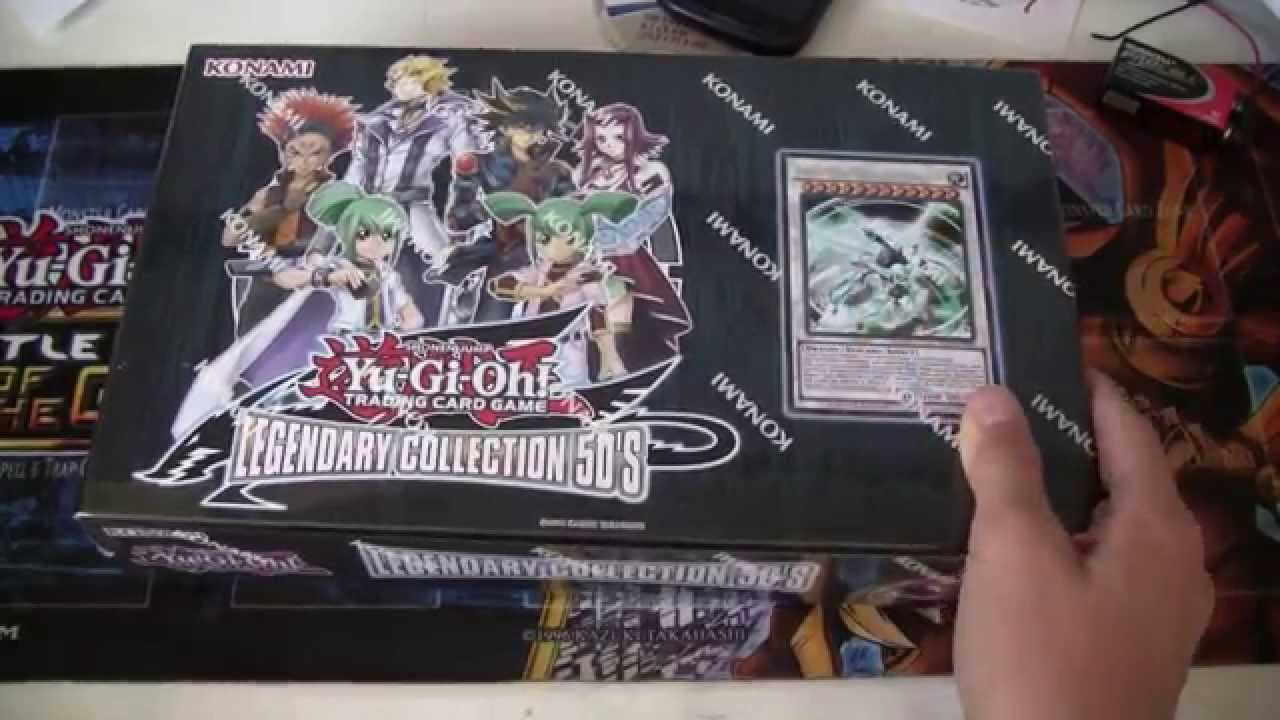 Yugioh Legendary Collection 5d's Box opening! - YouTube