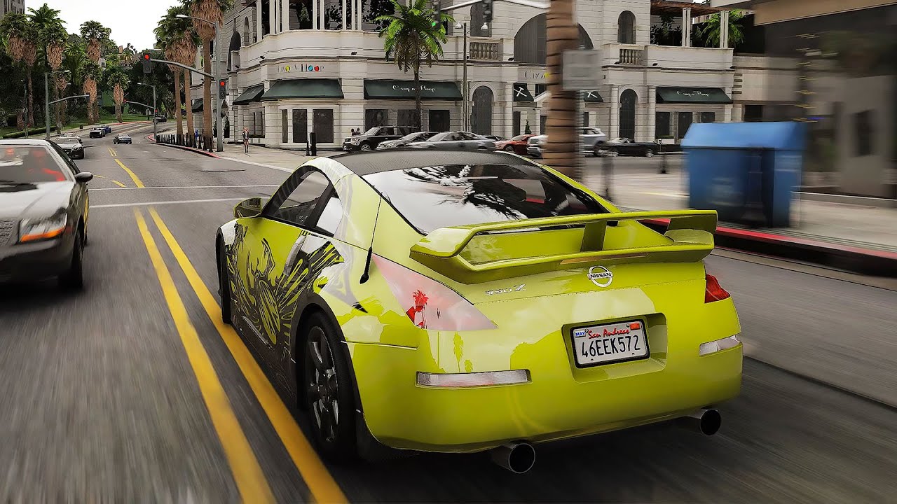 GTA 5 Playstation 5 Graphics Mod concept With Realistic Ray Tracing ...