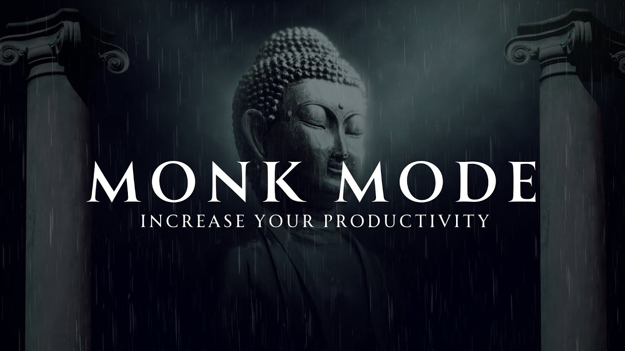 Monk Mode Meditation - Feel More Productive In Minutes - Relaxing Dark ...