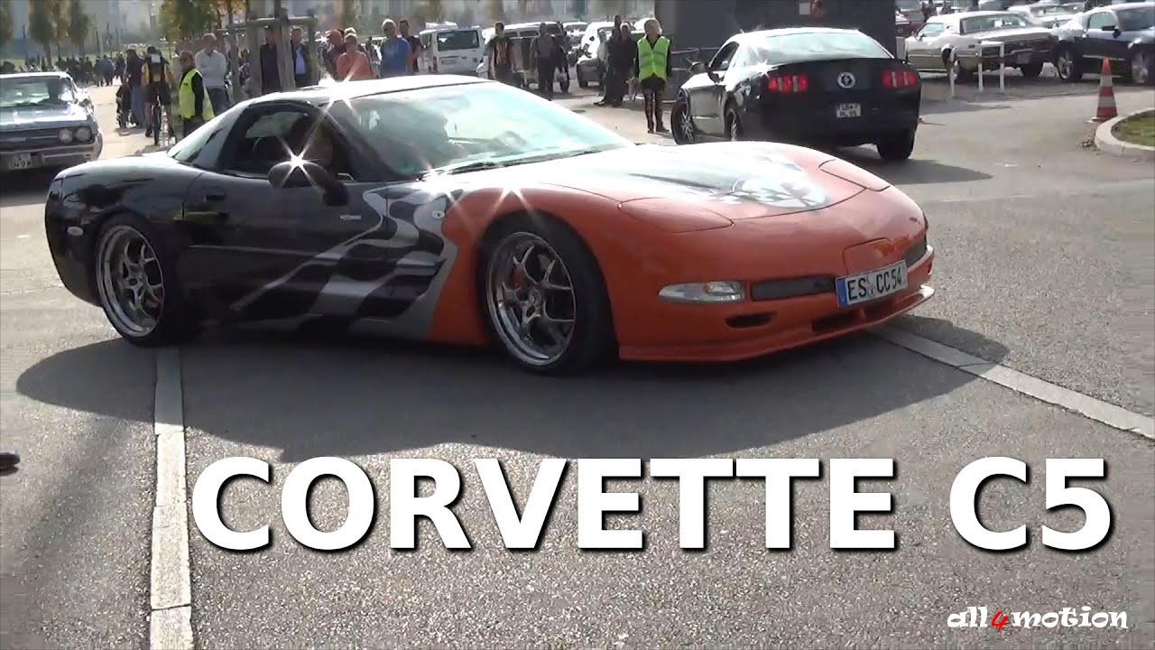 Two tone color Chevrolet Corvette C5 with Schmidt VN-Line Wheels - YouTube