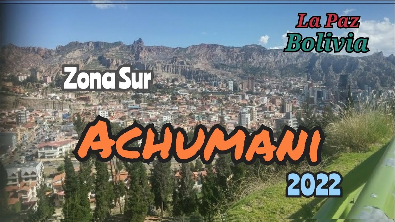 Driving through Achumani Part 1, 아쭈마니 동네 차로 구경하기 1부, Paseando por ...