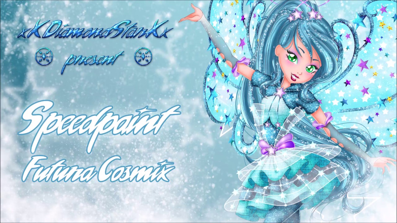 [Speedpaint Winx Oc] LINEART + COLOR (Com - Flutura Cosmix) - YouTube