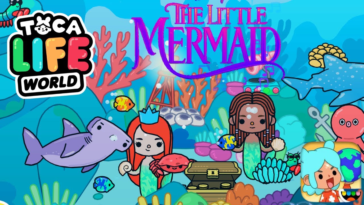Toca Life World | I make Ariel the little mermaid!!! - YouTube