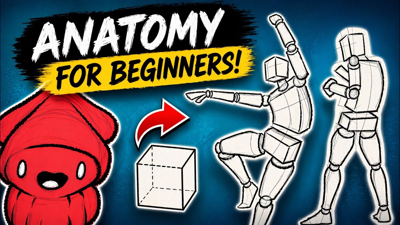 How to Draw the Human Body (Beginner Guide!) - YouTube