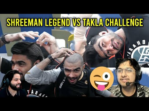 Shreeman legend Vs Takla Challenge | PUBG Mobile Funny Moments
