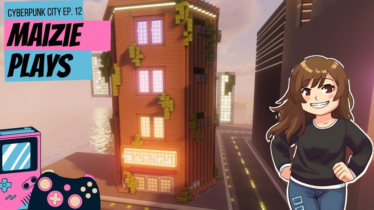 Cyberpunk Dystopian Minecraft City Build - Episode 12: The Fourth ...