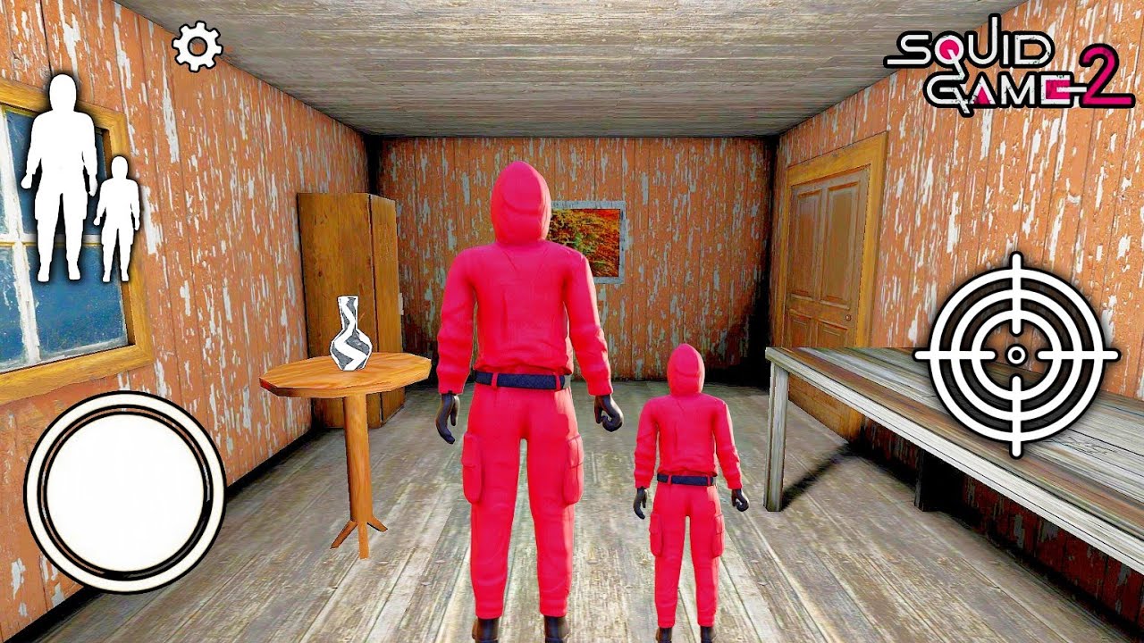 Playing As GUARD AND MINI GUARD FROM THE SQUID GAME 2 in Granny Chapter ...