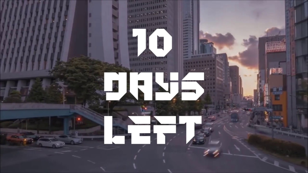 COUNTDOWN VIDEO EXAMPLE - YouTube