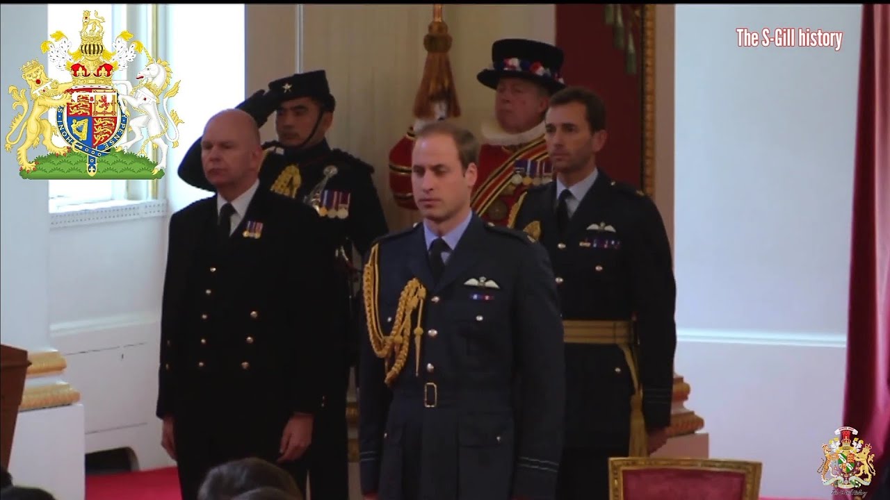 The National Anthem at First Investiture Ceremony of Prince William ...