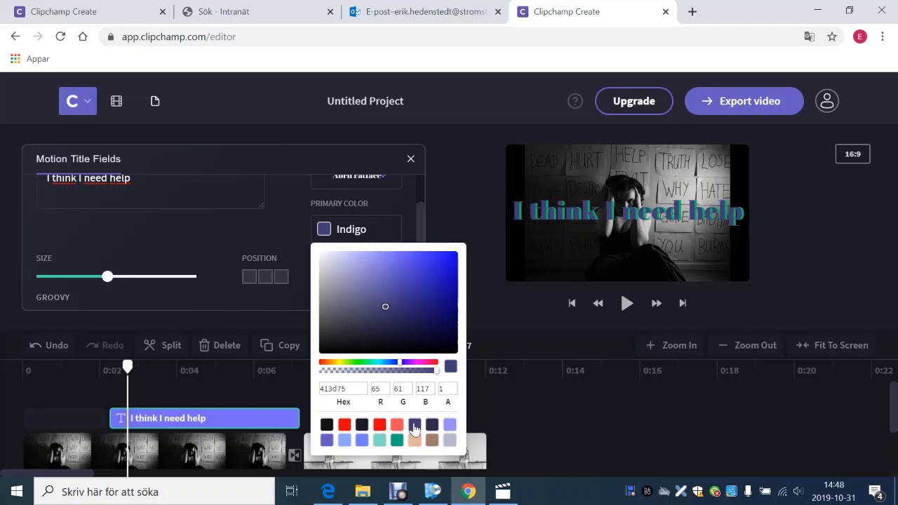 3. Redigering - YouTube