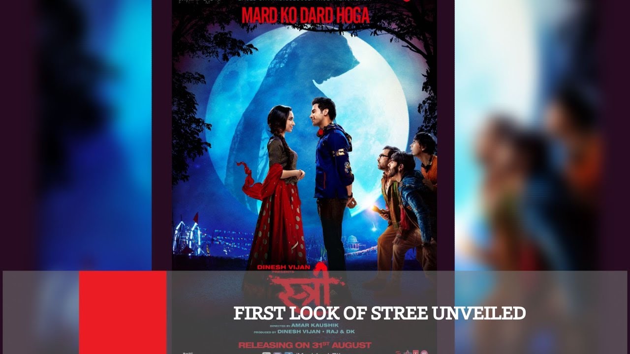First Look Of Stree Unveiled - YouTube