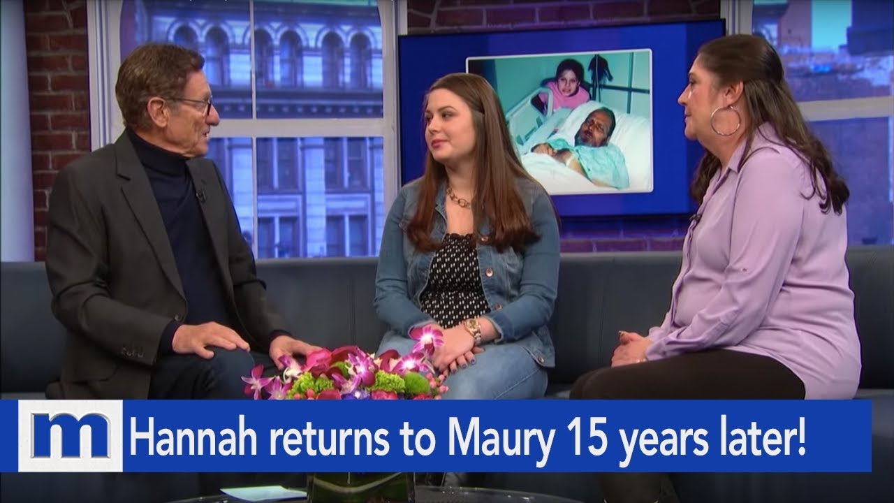 Hannah returns to Maury 15 years later! | The Maury Show - YouTube