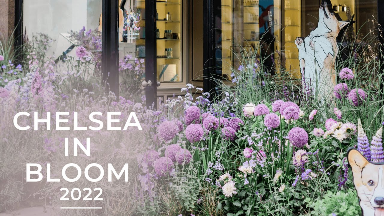 Chelsea in Bloom 2022 | British Icons | Floral Displays - YouTube