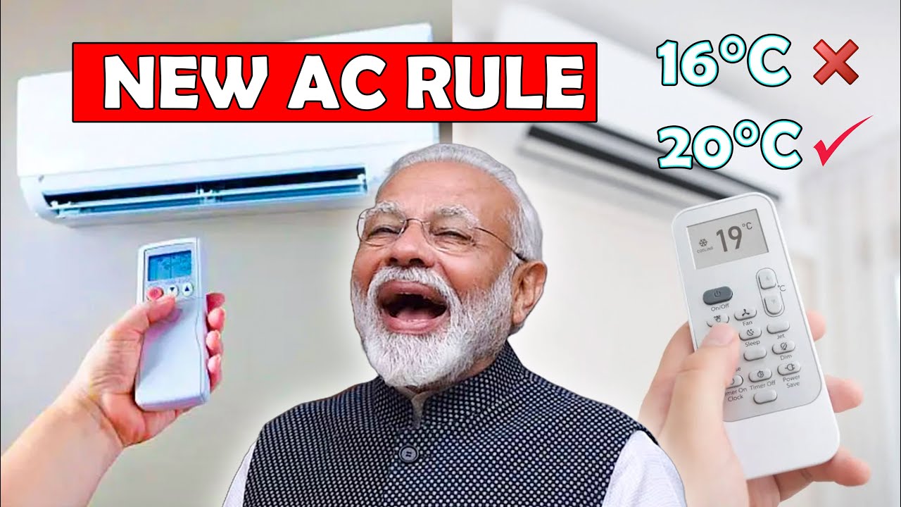 New AC Rules In India: AC Temperature May Not Go below 20°C - YouTube