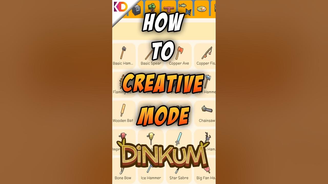 How To Get Creative Mode in Dinkum 1.0 #kdgentlemen #gaming #Dinkum # ...