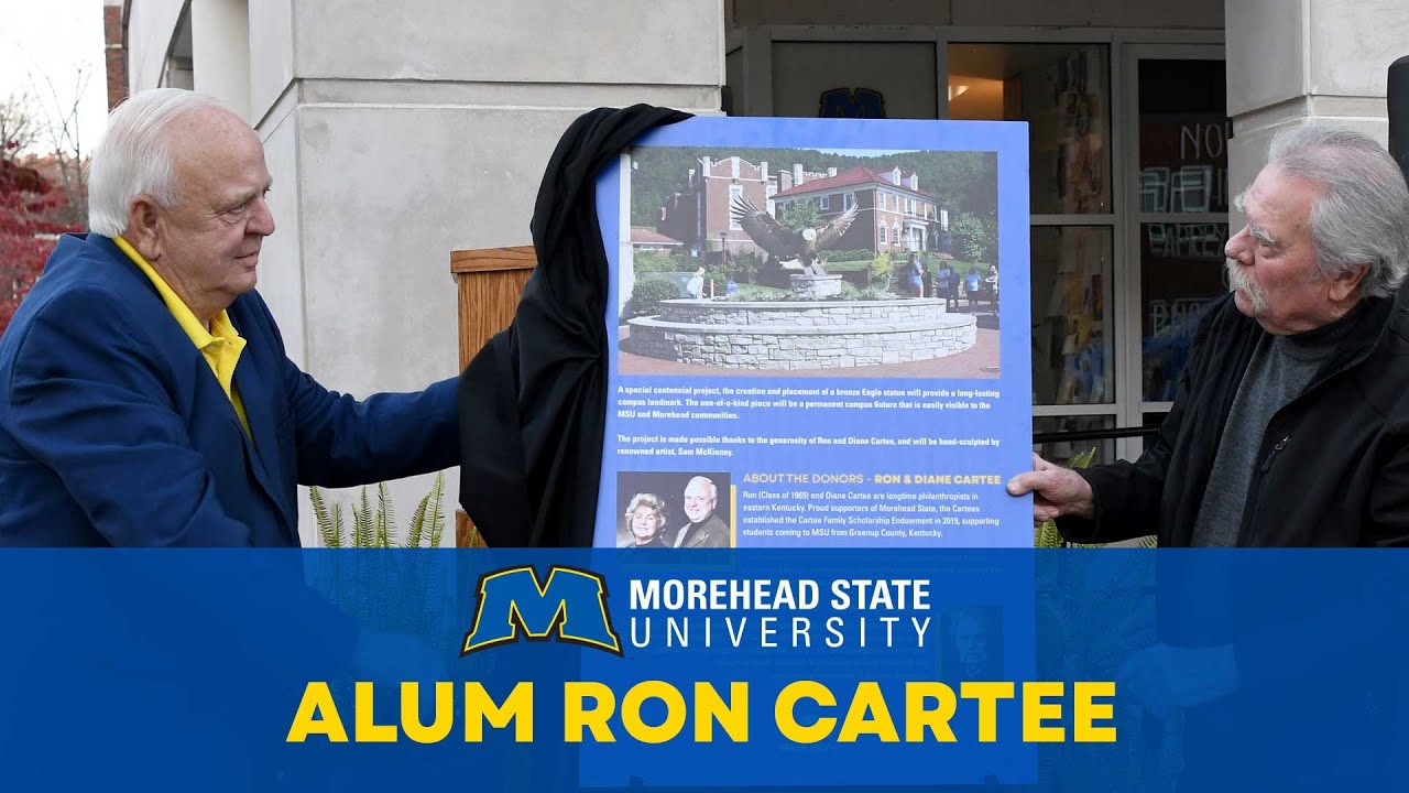 Centennial Eagle - Donor and Alum Ron Cartee - YouTube