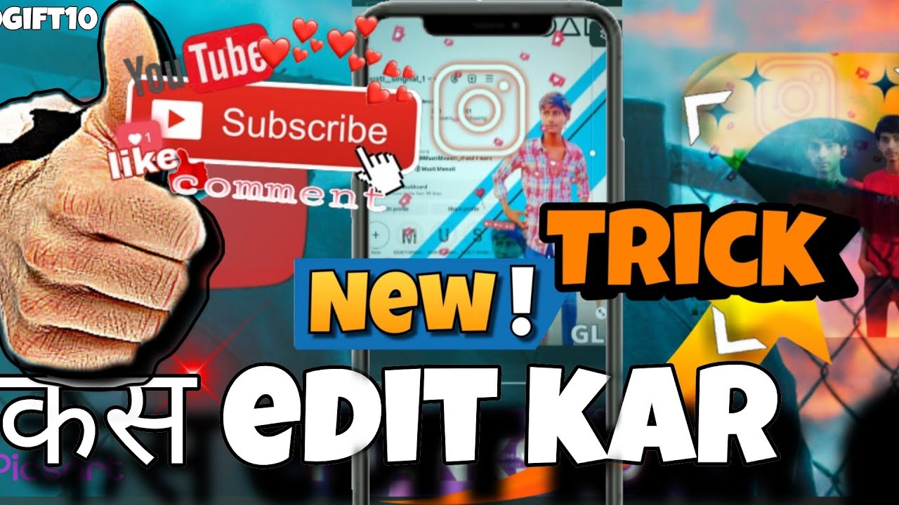 How to create PicsArt photo editing viral video ideas 💡 instagram ...