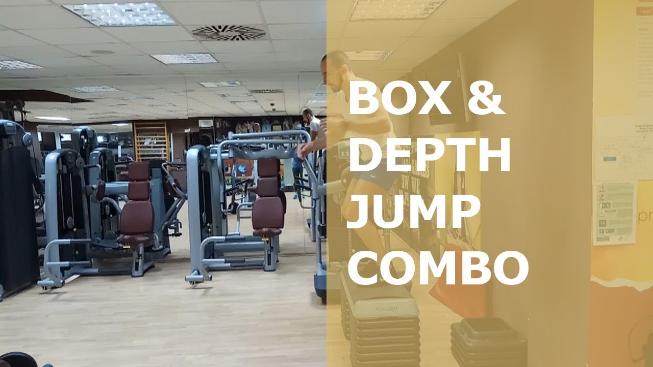 Box & Depth Jump Combo - YouTube