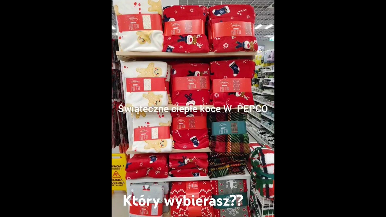 OBŁĘDNE KOCE W PEPCO🎁🎁🎄🎄 - YouTube