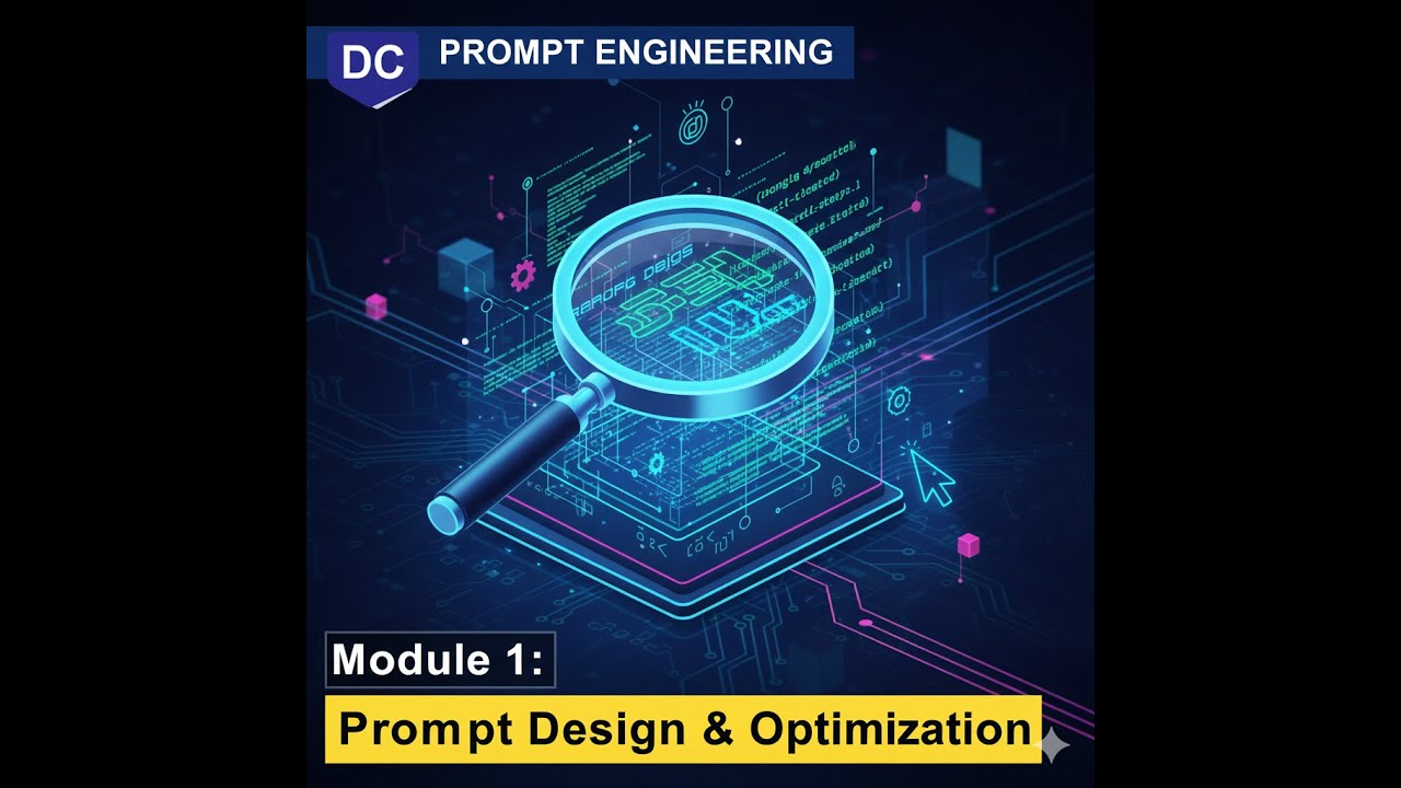Prompt Engineering : Module 1: Prompt Design & Optimization - YouTube