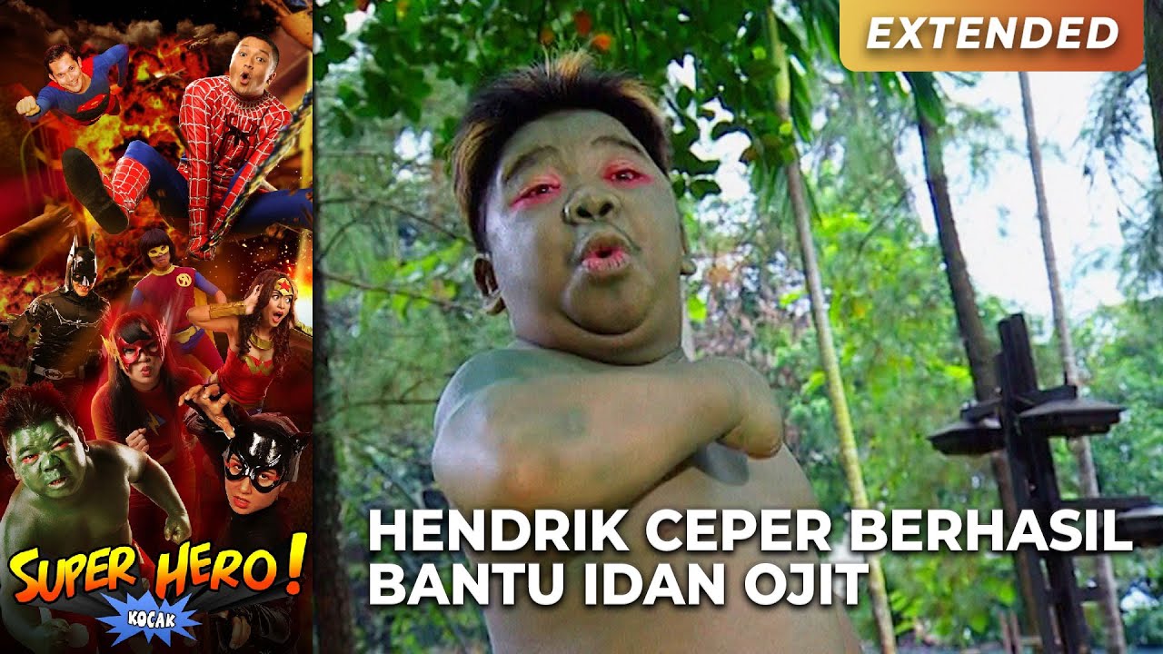 PAHLAWAN DATANG! Hendrik Ceper Bantu Idan Ojit | SUPER HERO KOCAK | EPS ...
