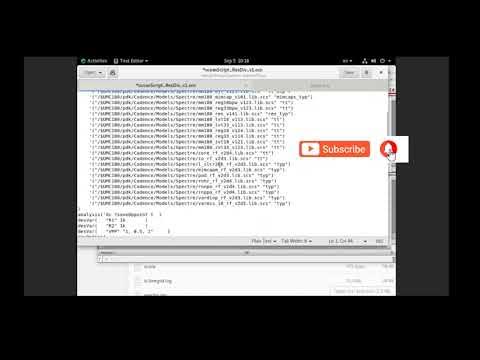 Cadence | Ocean script | Simulation automation | Create a simple Ocean script. - YouTube