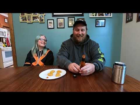 Carolina Peach Hot Sauce by Inferno Candy Co gives me the hiccups, again