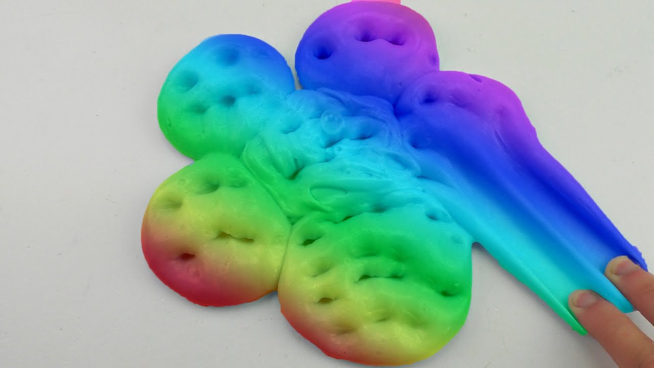 Flor de limo. Vídeos de Slime Satisfatório & Relaxante (Slime ASMR ...