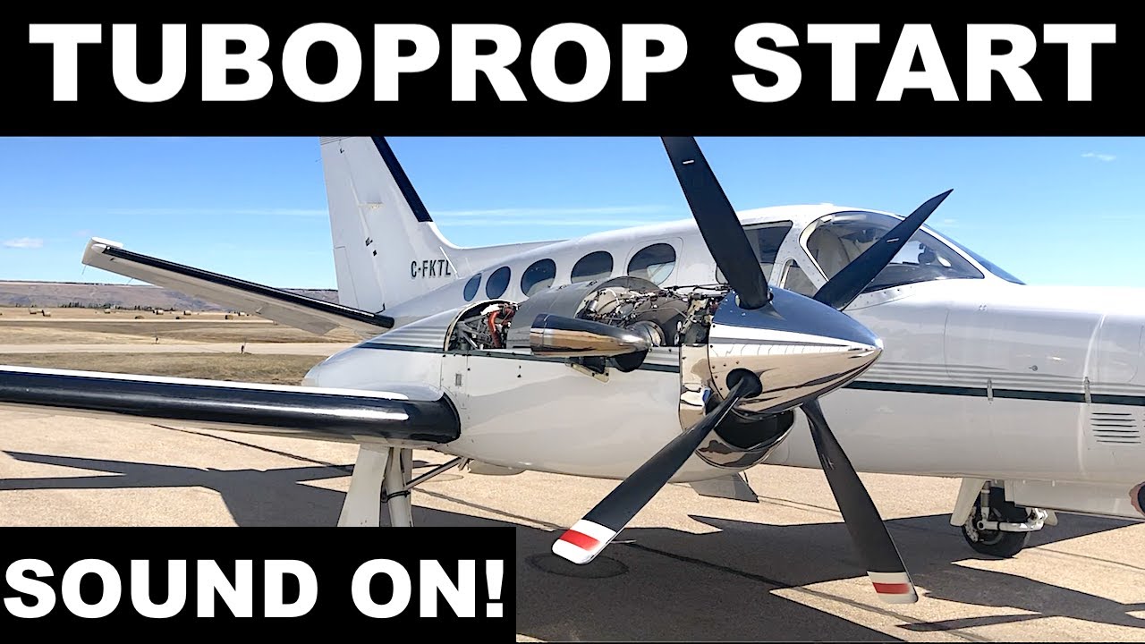 Turbine Engine Start (Turboprop) - SOUND ON! - YouTube