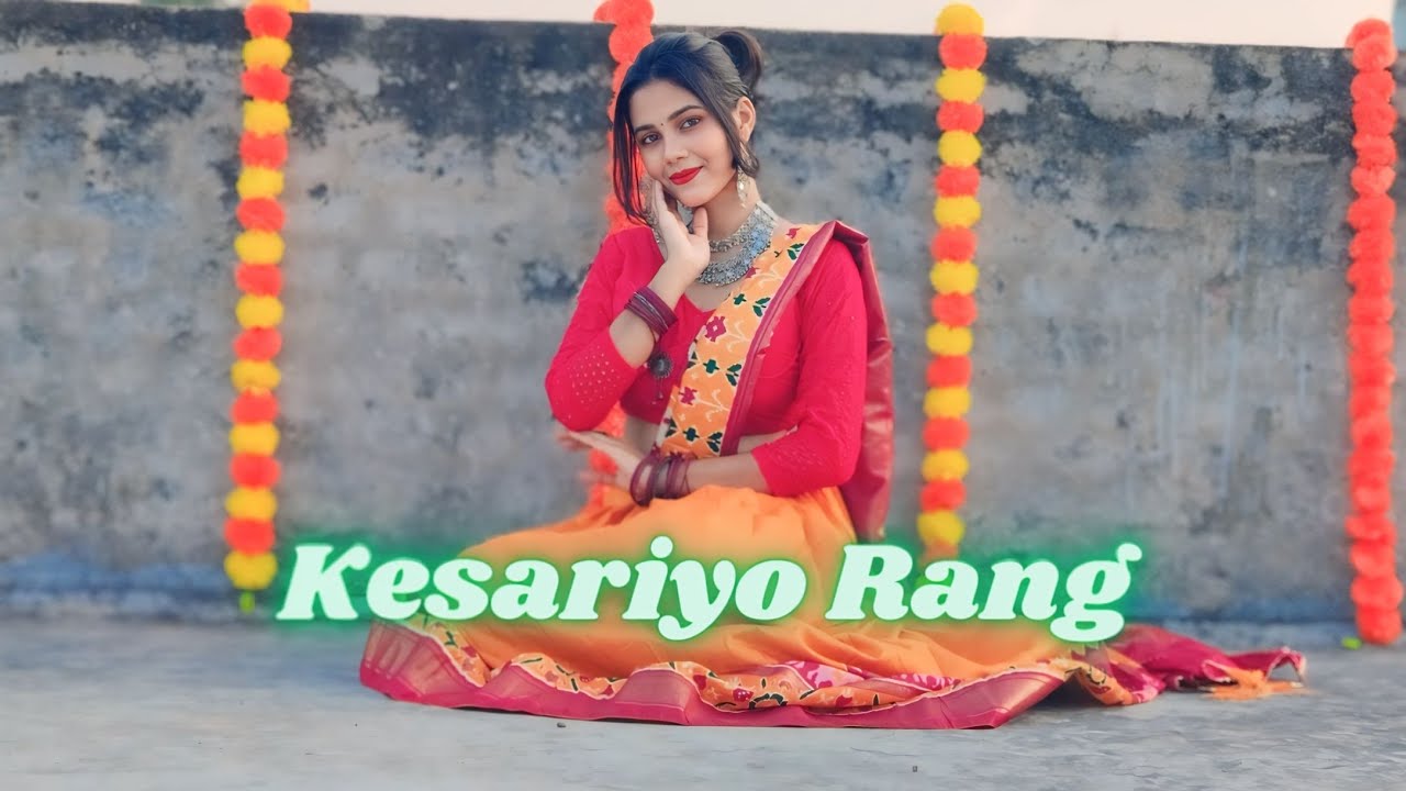 Kesariyo Rang | Navratri Special | Garba Dance | Isha Singh - YouTube