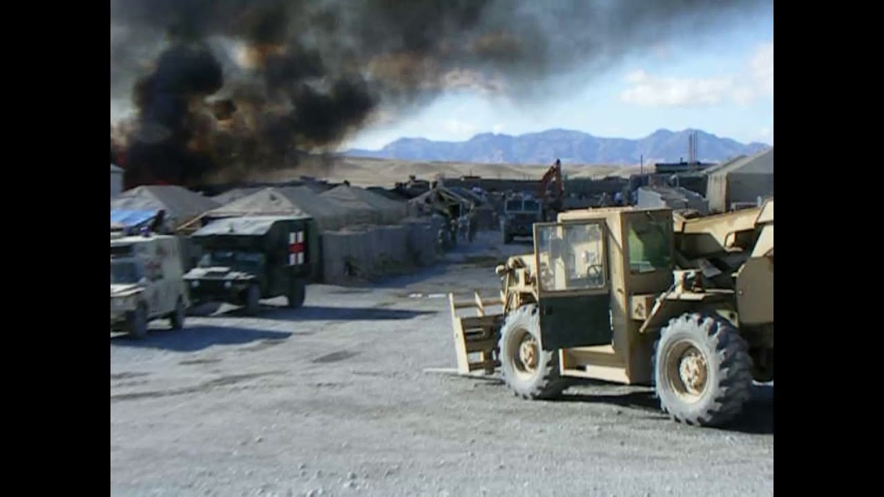 FOB Lagman fire - YouTube