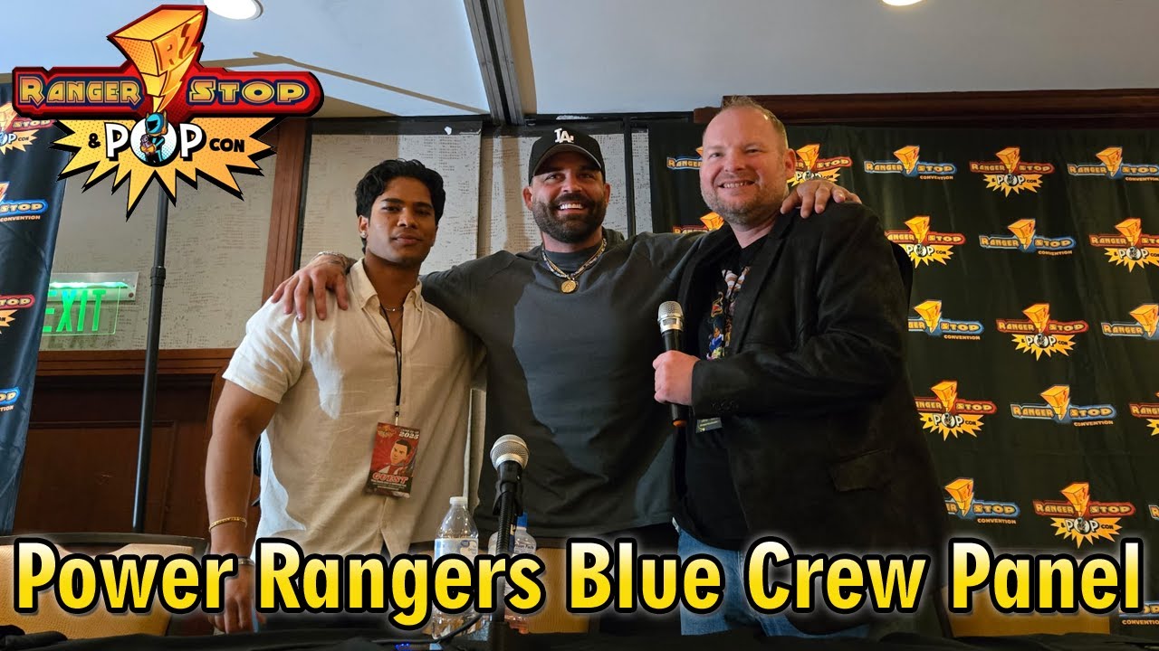 Power Rangers Blue Crew Panel | Rangerstop & Pop 2025 in Atlanta ...