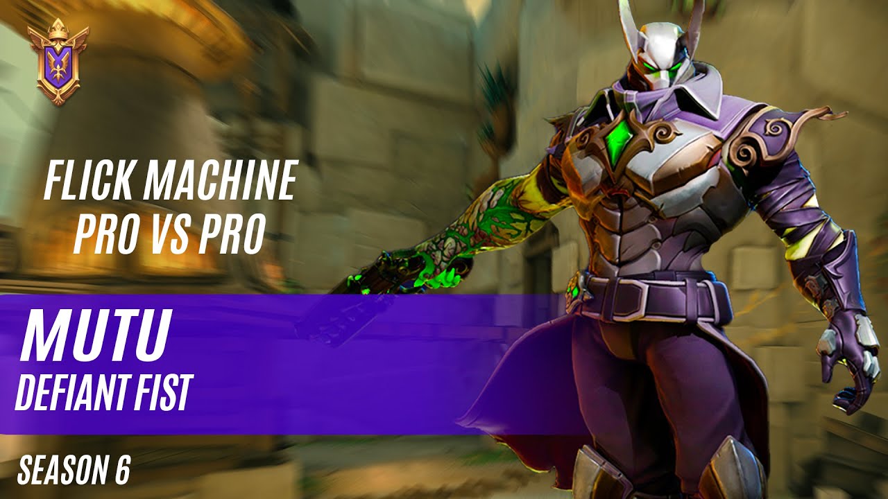 FLICK MACHINE MUTU ANDROXUS VS UBERSPAYDY EVIE PALADINS COMPETITIVE ...