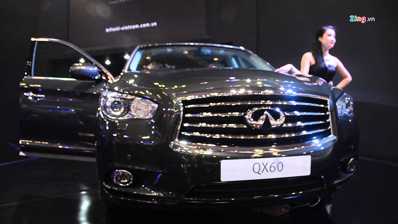 Zing Xe 360: Infiniti QX60 ra mắt tại Vietnam Motor Show 2014 - YouTube