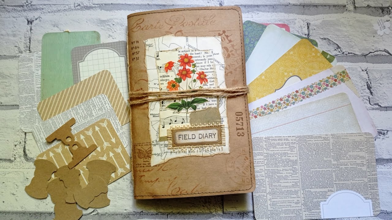 Junk Mail Journal - Journal Cards, Pockets & Flips - Part 5 - YouTube
