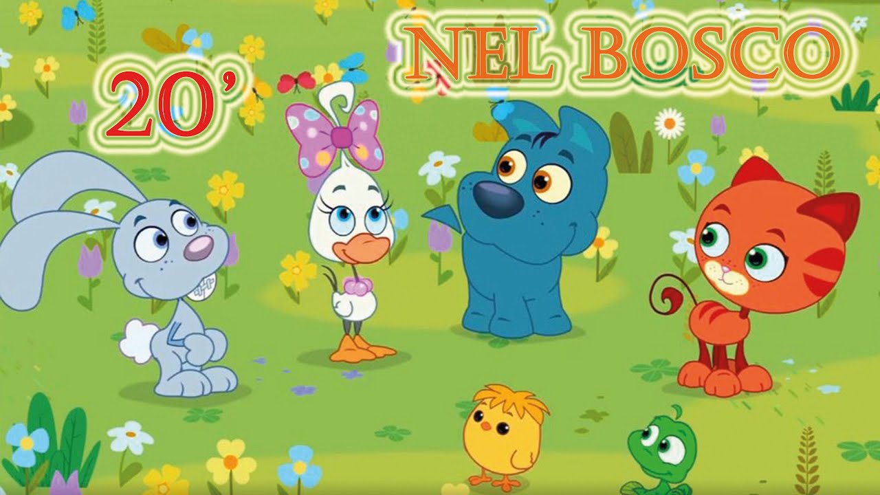I Mini Cuccioli - Le avventure con animali nel bosco | Cartoni per ...