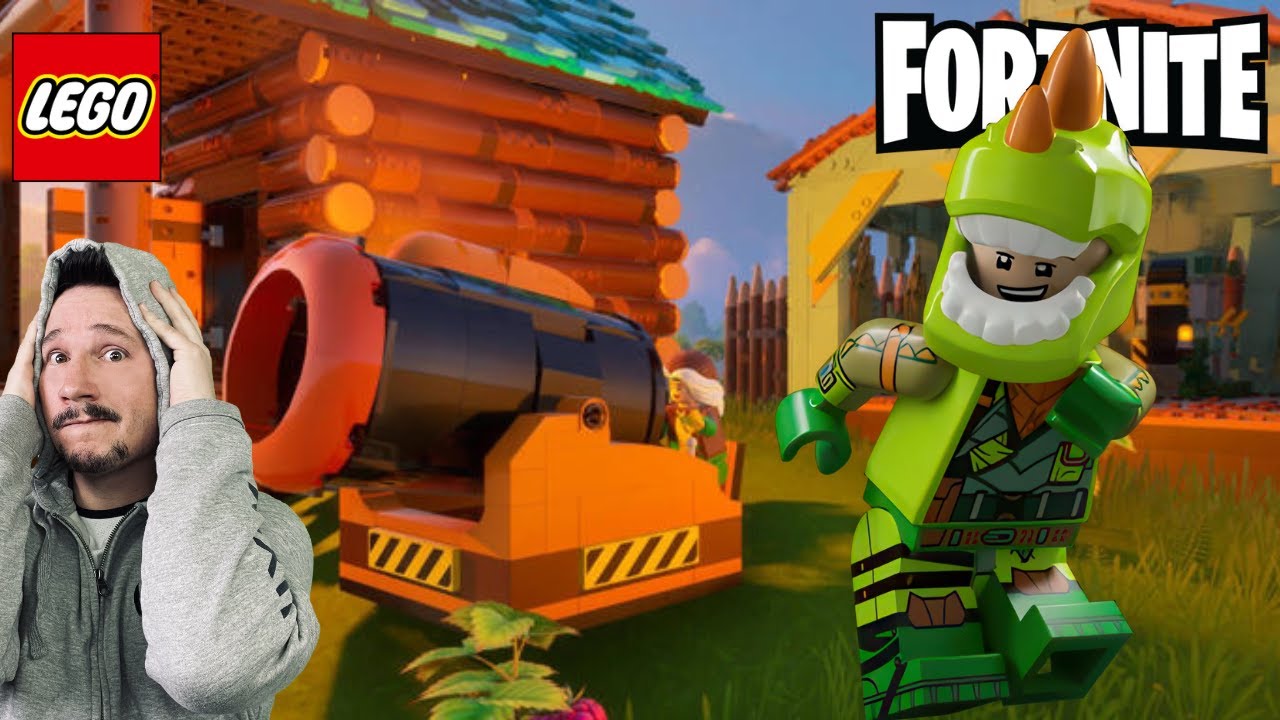 LEGO Fortnite Odyssey: Working on our Base!: Part 8 - YouTube