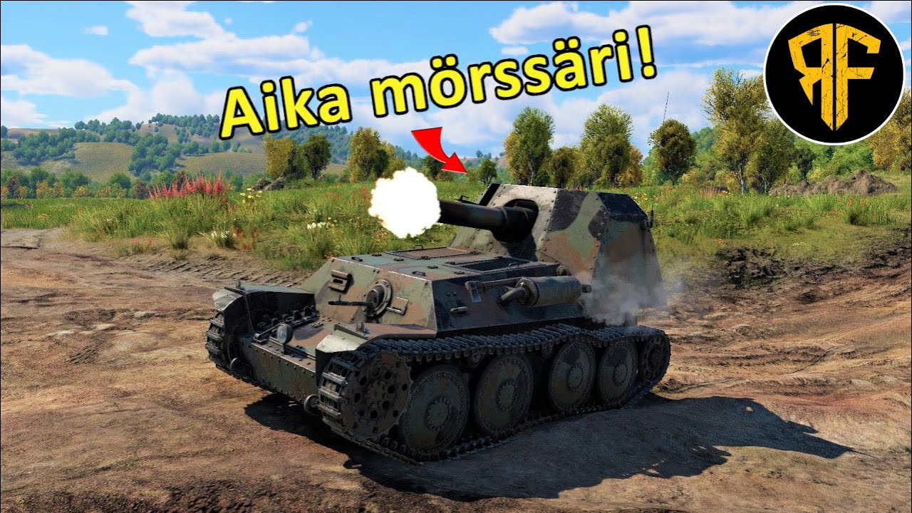 SPJ fm 43-44 ''Mörssäri'' War thunder - YouTube