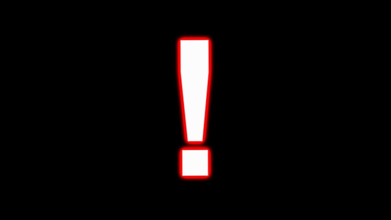 Exclamation mark improvement test - YouTube