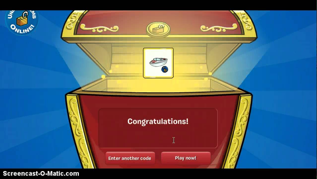 Unlocking boat costume-club penguin - YouTube