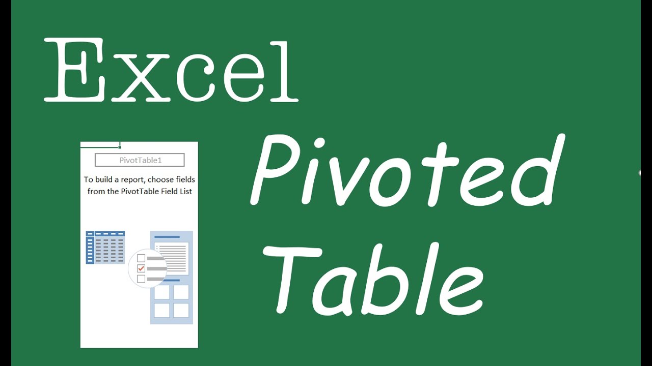 Part1 Pivot Table In Excel Basic How To Make Pivot Table In Excel Easy Way YouTube Part1 Pivot Table In Excel Basic How To Make Pivot Table In Excel Easy Way YouTube